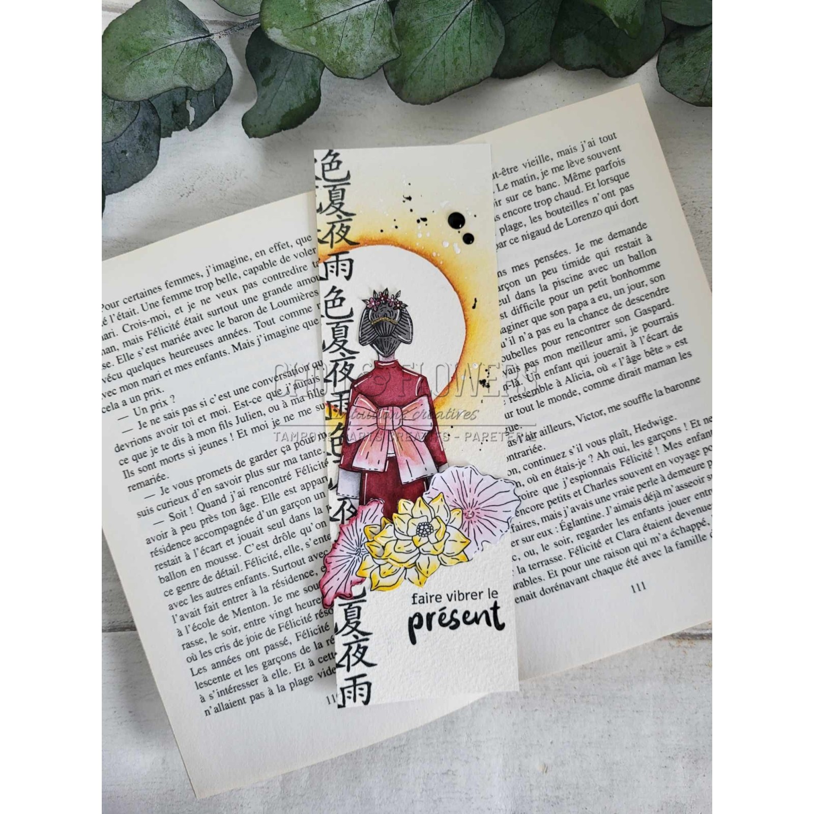 tampon idéogramme pour le scrapbooking, la carterie et le loisirs créatifs