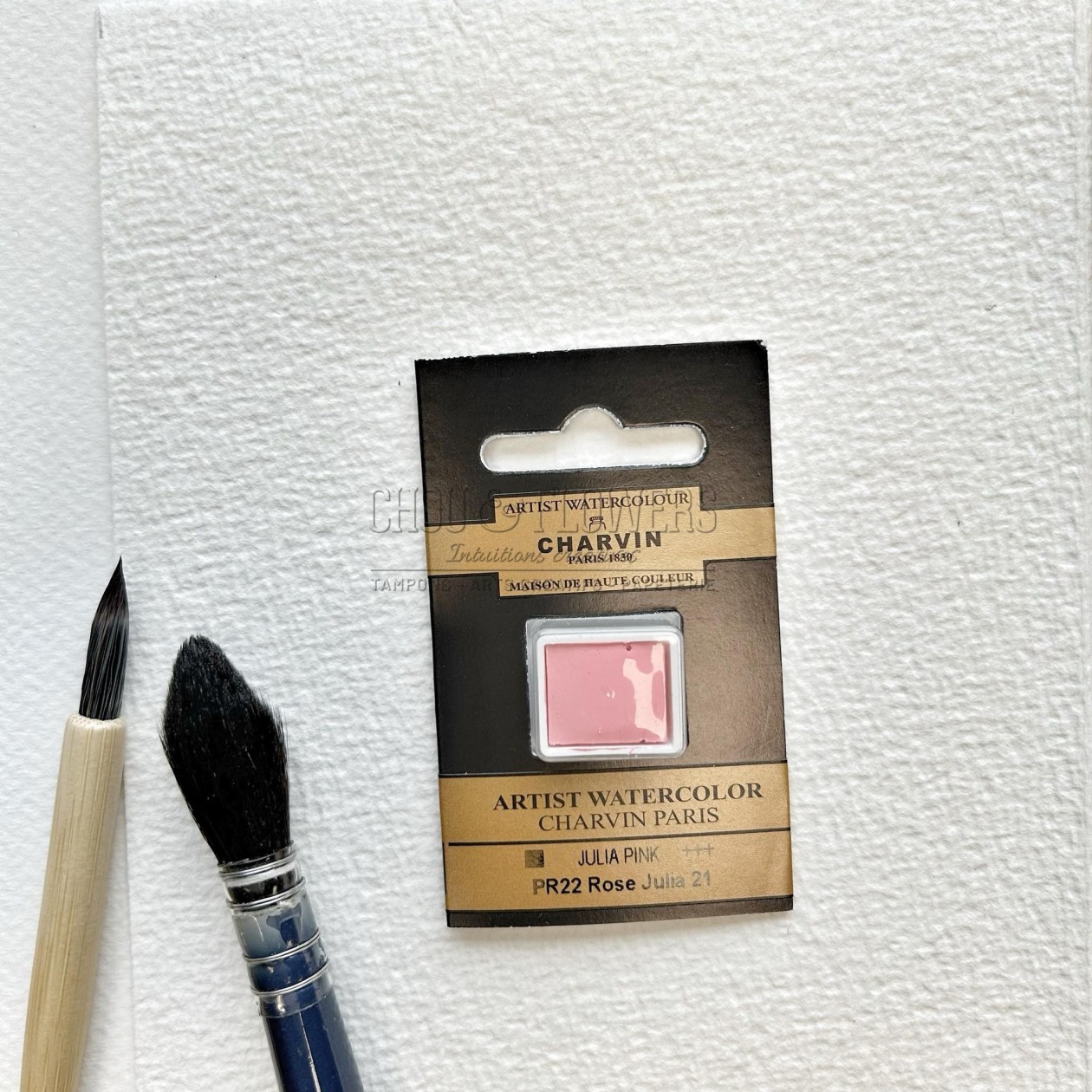 aquarelle extra fine charvin rose julia