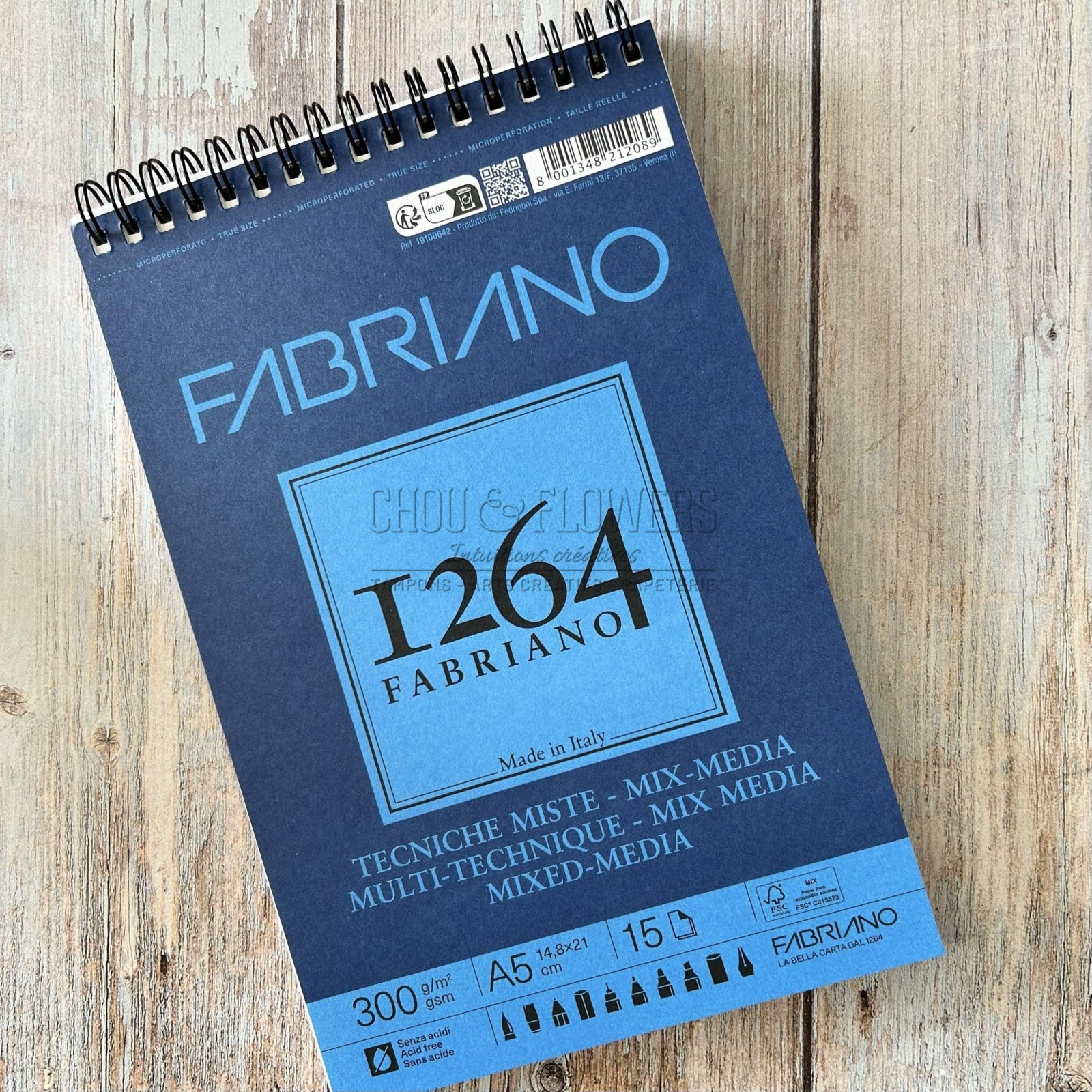 carnet fabriano bloc techniques mixtes