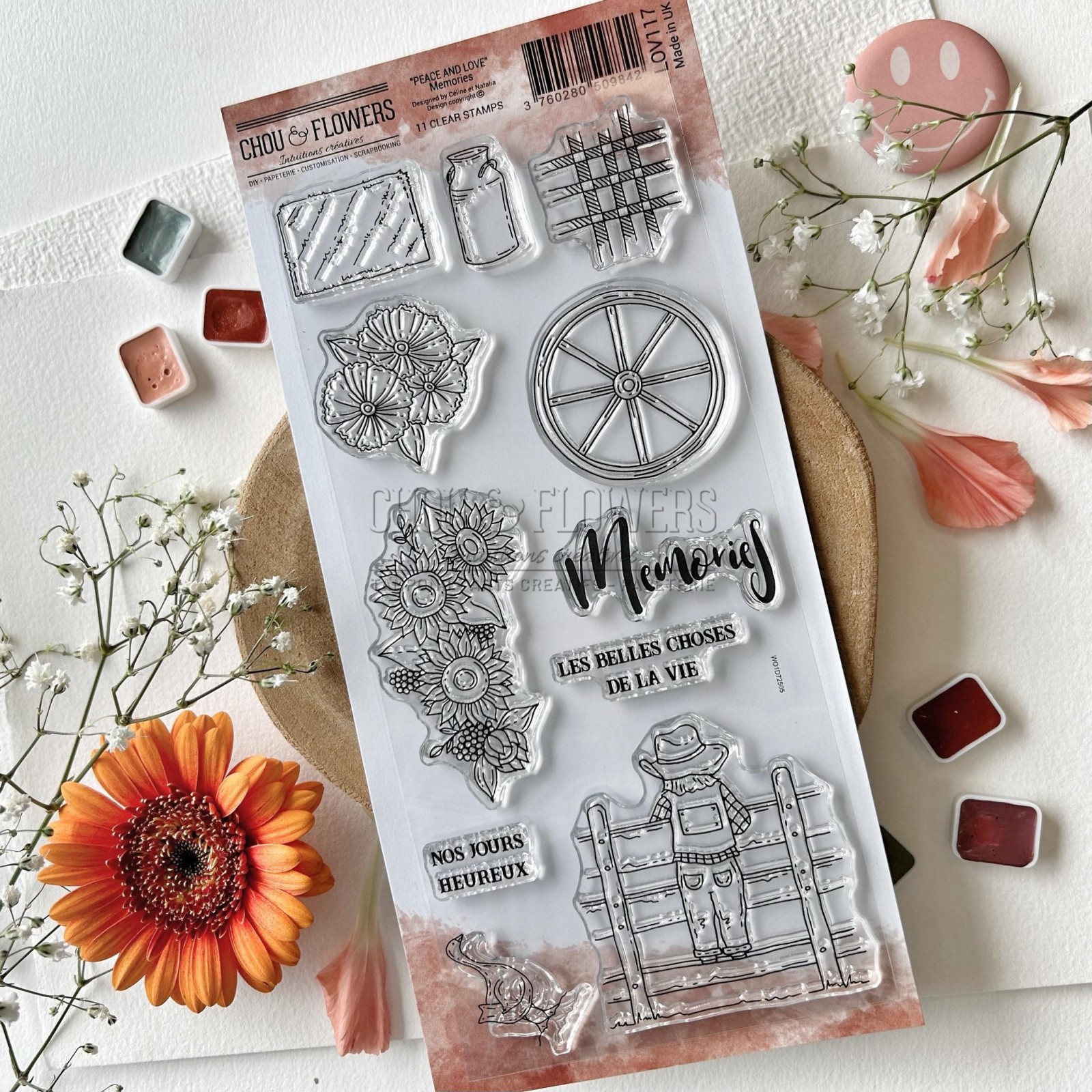Chou & Flowers : DIY - Papeterie - Customisation - Scrapbooking