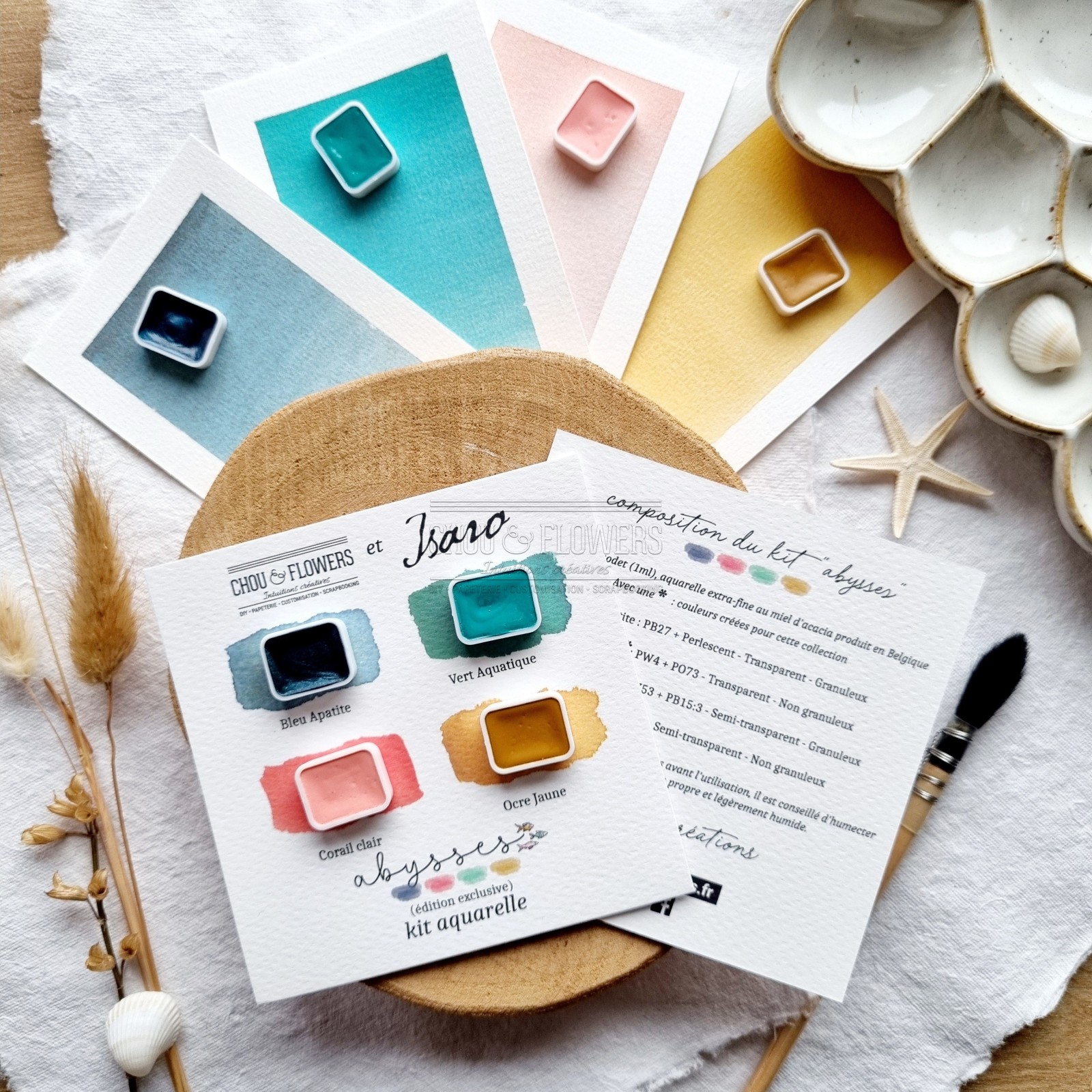 kit aquarelle Eclosion