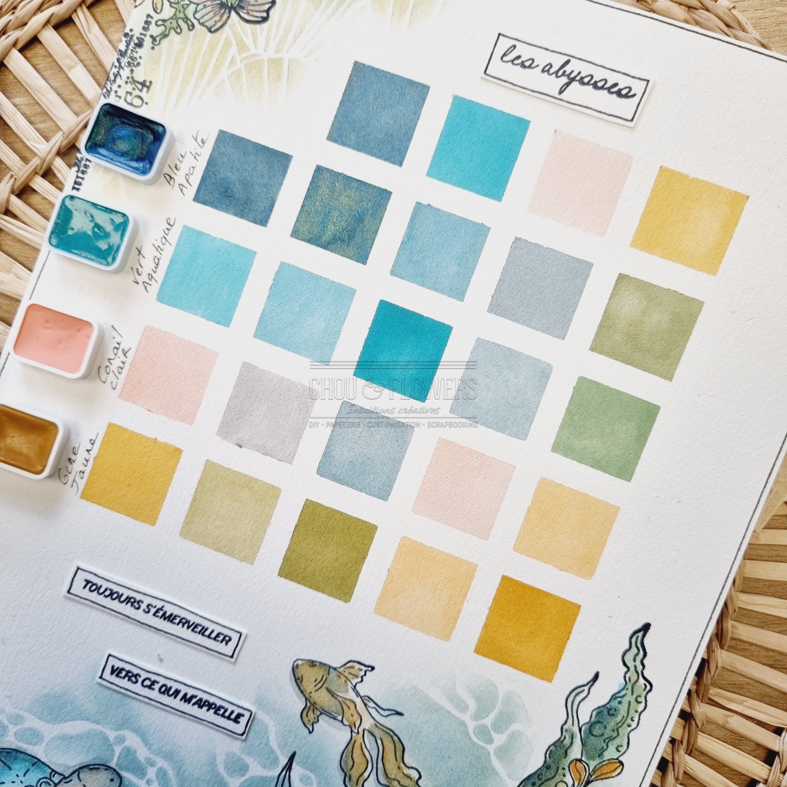 kit aquarelle Eclosion