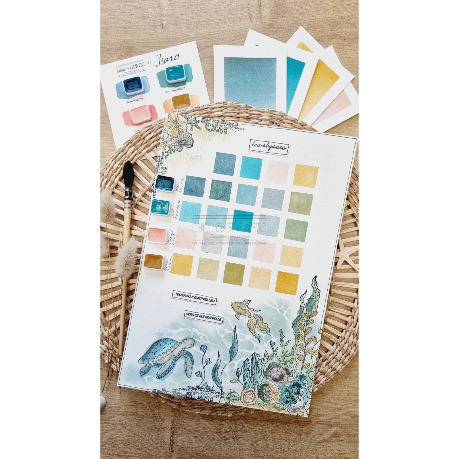 kit aquarelle Eclosion