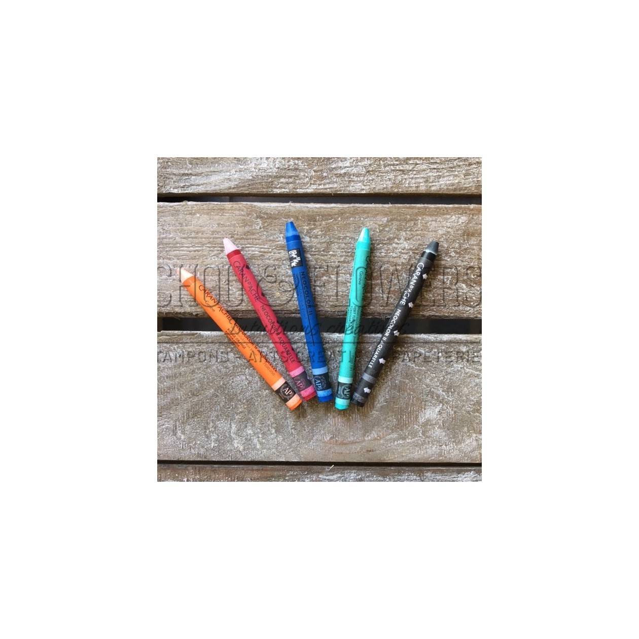 pour réaliser vos colorisation avec les neocolor II de carandache