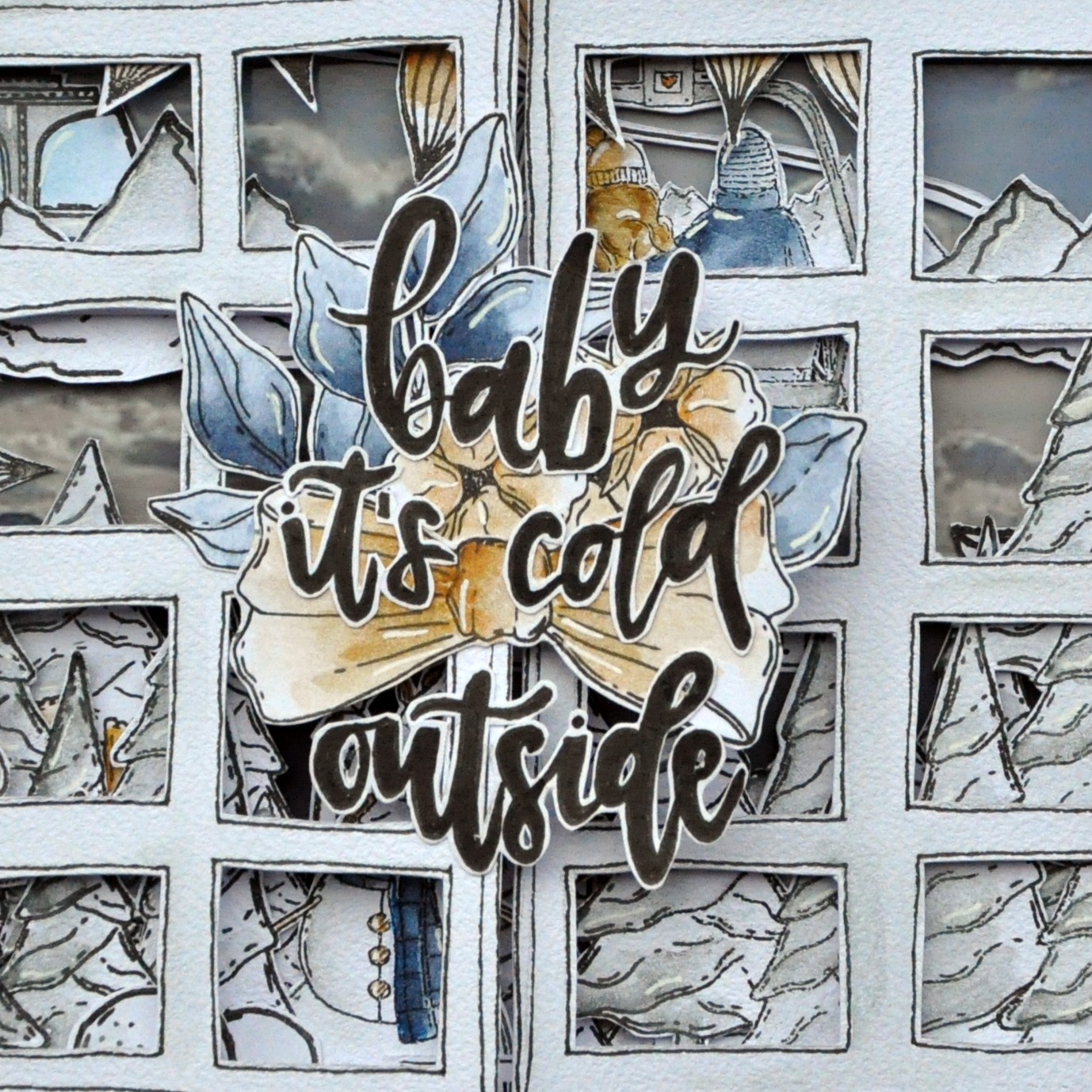 TUTO Album "papercut" avec Claire ScrapatHome