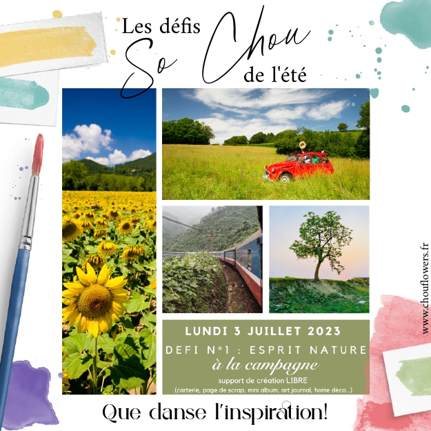 DEFI N°1 "so chou" de l'été 2023 : Esprit Nature, à la campagne